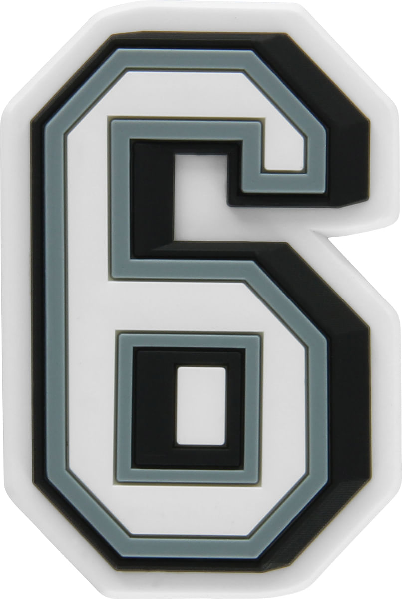 Jibbitz™ Jibbitz BW Number 6