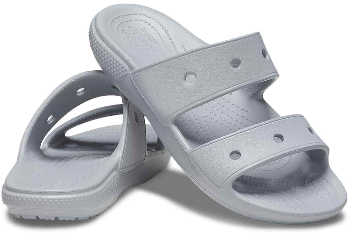 Sandalias Unisex Classic Crocs Sandal 1 Light Grey