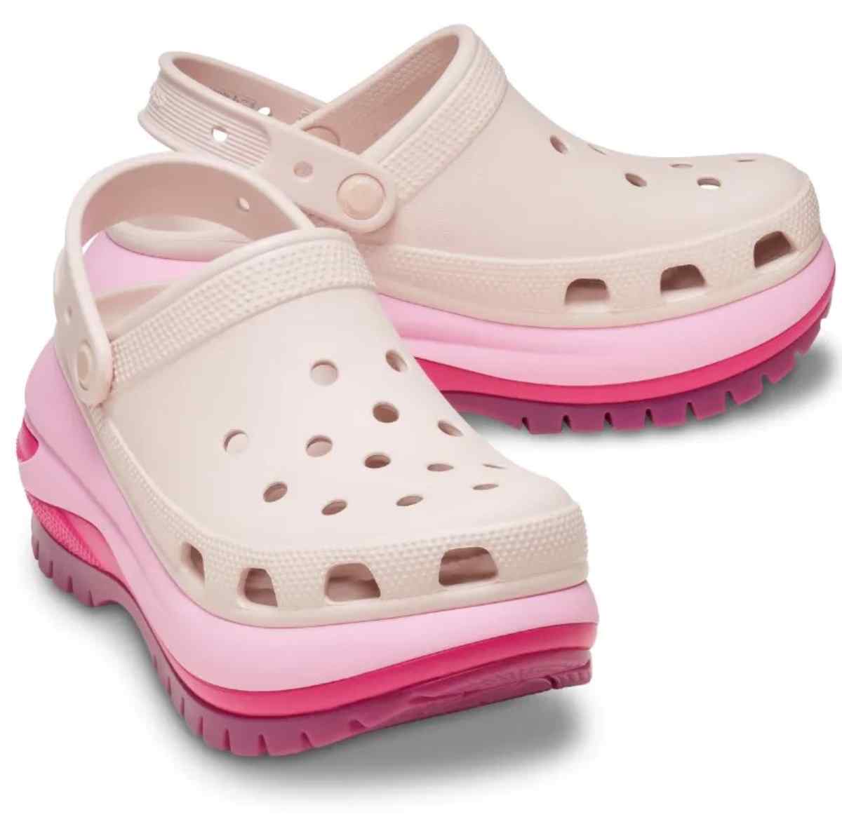 Crocs Mega Crush Matte Clog Rosa Cuarzo - Crocs Ecuador